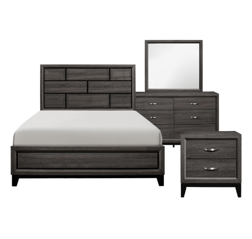 Davi Collection 4PC Bedroom Set on Sale! (Q/K Bed+DR+ MR+NS) – LDH ...